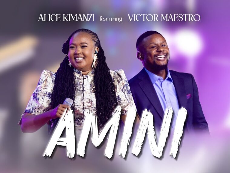 Alice Kimanzi ft Victor Maestro - Amini (Lyrics) - afroduc.com